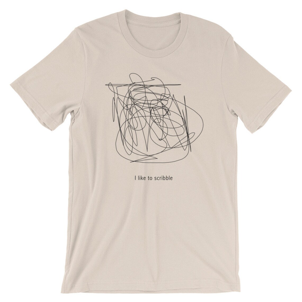 Artist I like to scribble Short-Sleeve Unisex T-Shirt | Etsy