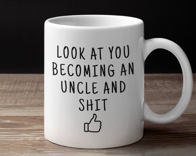 New Uncle Gift Uncle to Be Funny Uncle Pregnancy - Etsy