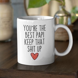 Gift for Papi, Papi Gifts, Funny Papi Gift, Papi Mug, Papi Coffee Mug ...