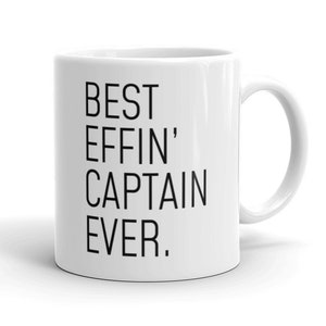 Captain Gift, Captain Mug, Captain Promotion, Captain Appreciation ...