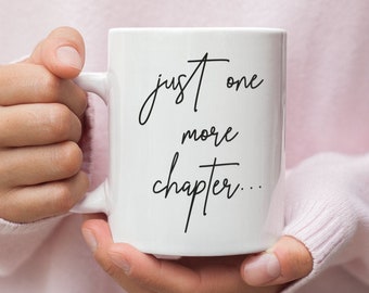 One More Chapter Mug - Etsy