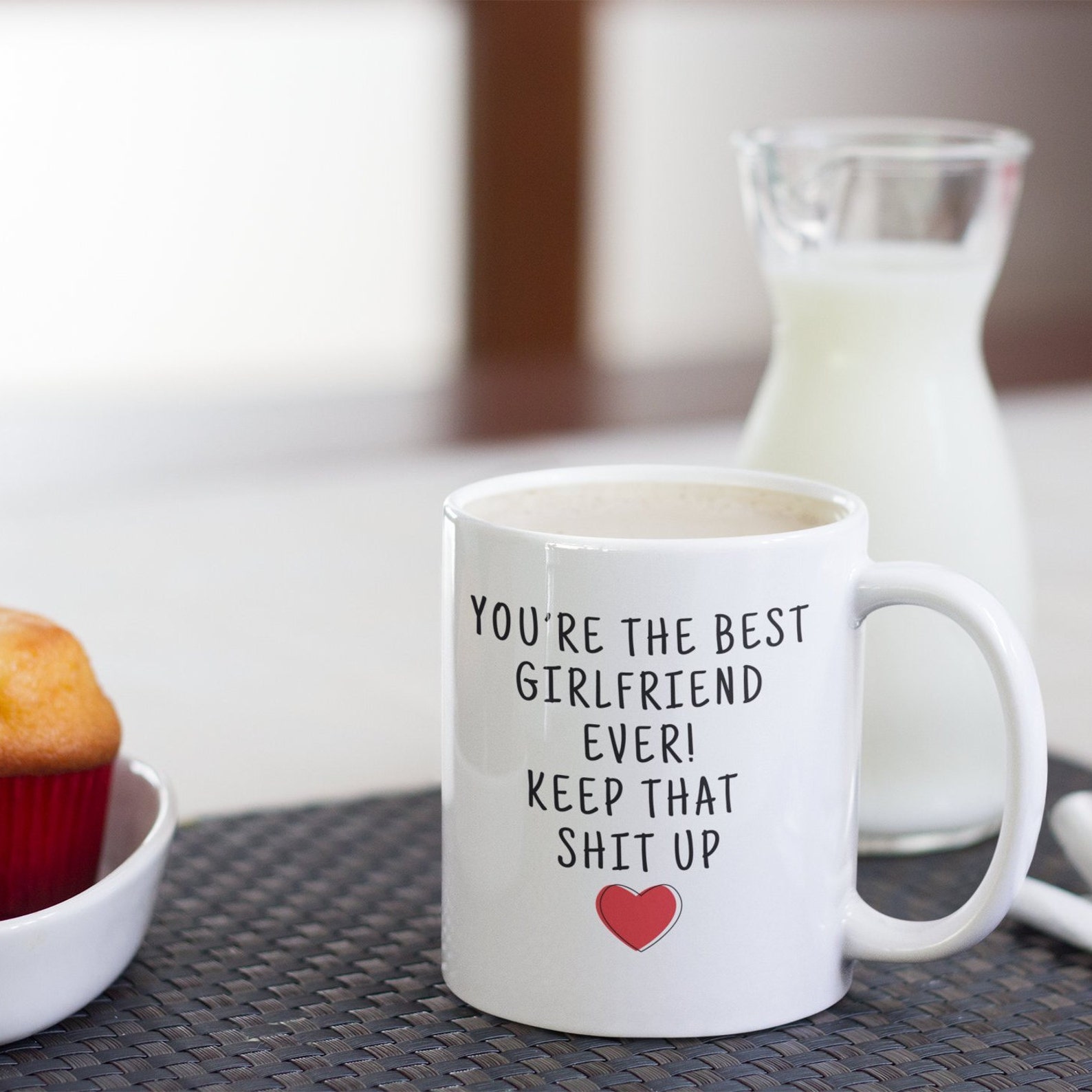 Girlfriend Ever Coffee Mug, Funny Gag Gift - Etsy