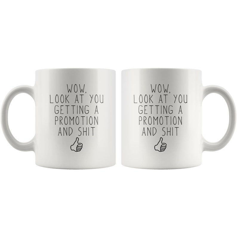 Job Promotion Gift for Women Gift for Men Job Promotion Mug - Etsy