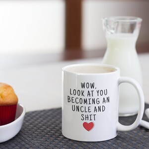 New Uncle Mug, New Uncle Gift, Uncle to Be, Reveal to Uncle, Uncle ...