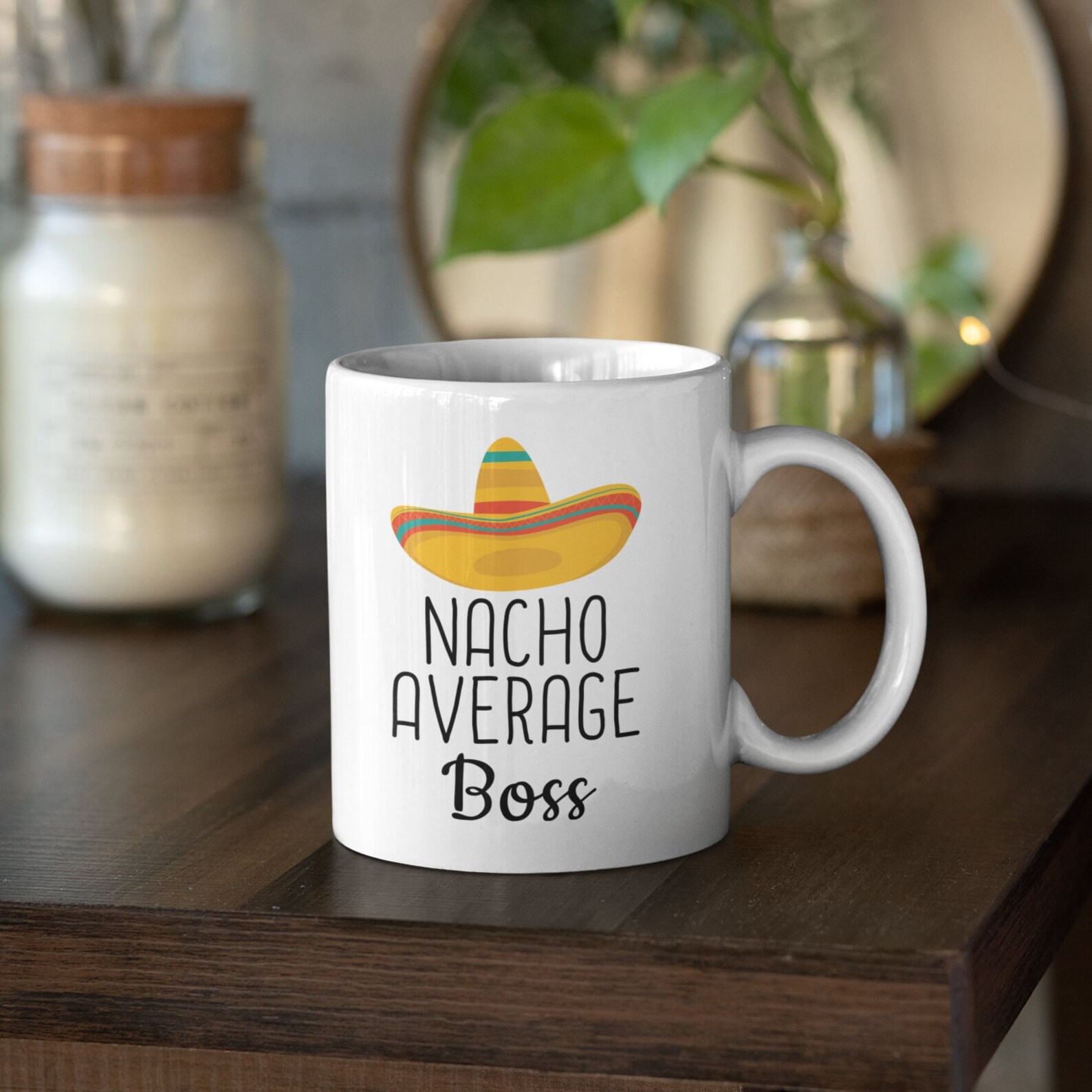 Funny Boss Gift Funny Boss Mug Boss Mugs Nacho Average Boss - Etsy