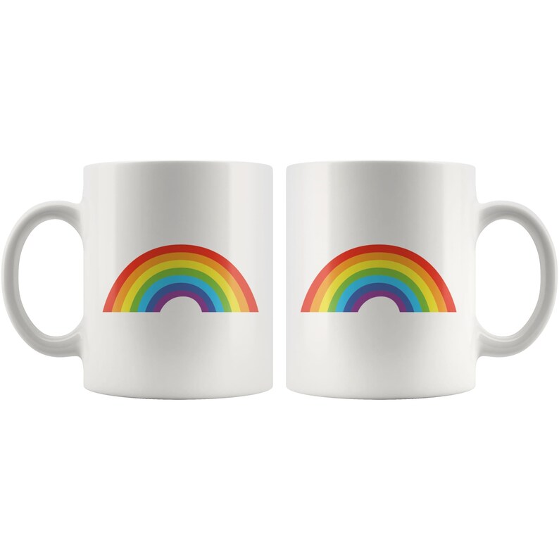 Lgbt T Lgbtqi Mug Gay Pride Mug Gay Rainbow T Coffee Etsy