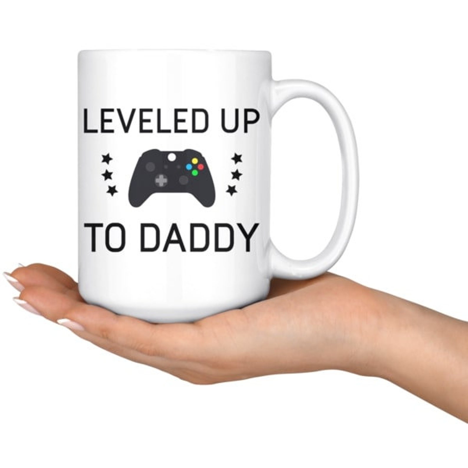 New Dad Mug Pregnancy Reveal Mug First Father's Day - Etsy