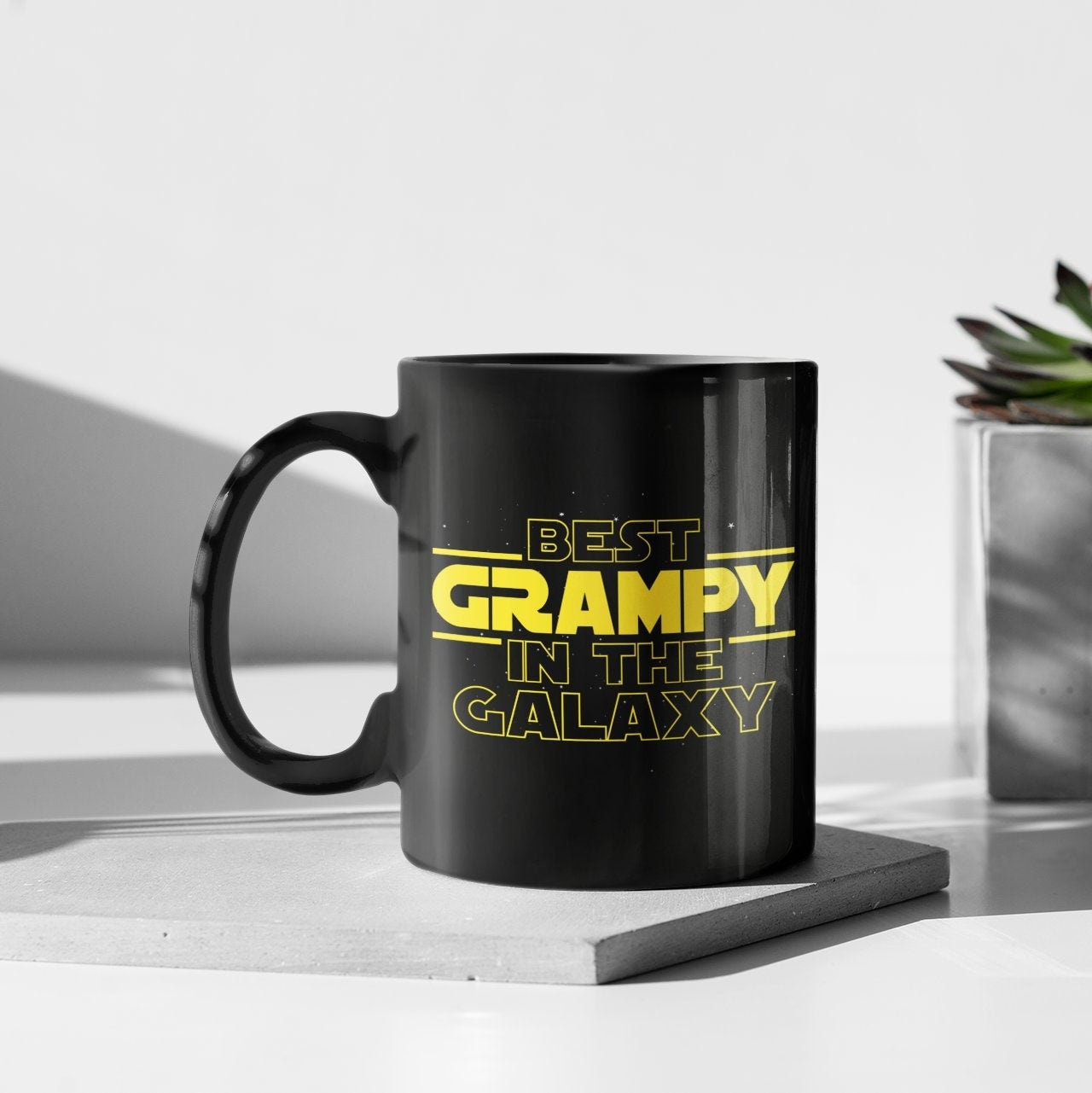 Grampy gifts Best Grampy In The Galaxy Funny Grampy Gifts | Etsy