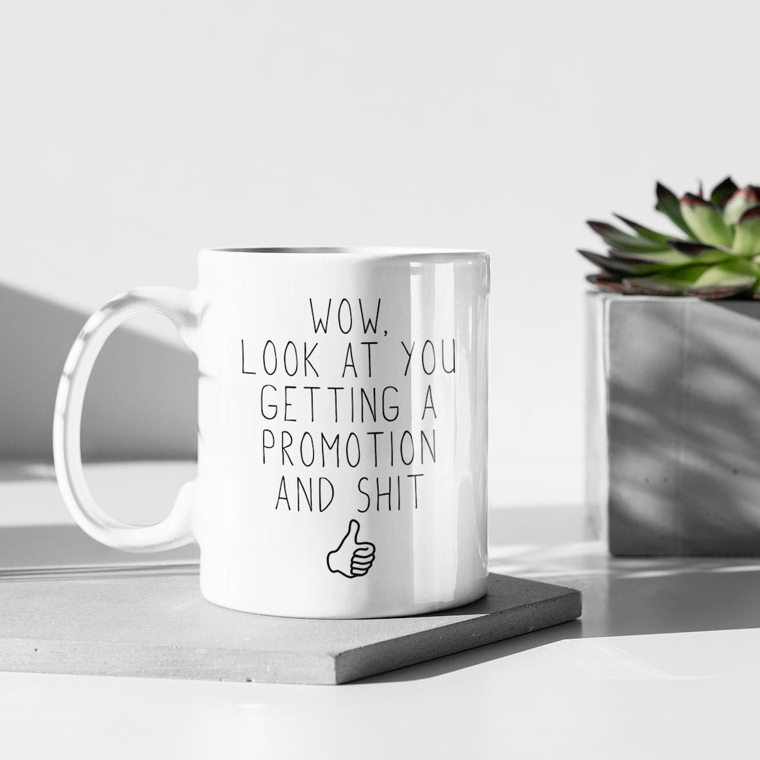 Job Promotion Gift for Women, Gift for Men, Job Promotion Mug ...