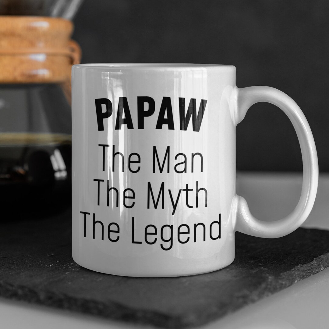 Papaw Gifts Grandpa Christmas Papaw the Man the Myth the Legend Gifts ...