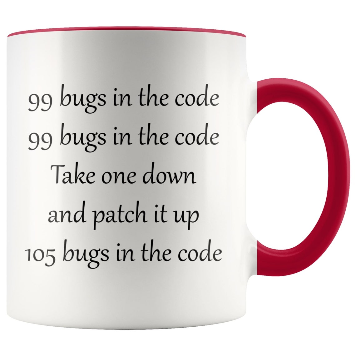 Software Engineer Gift for Programmer 99 Bugs in the Code - Etsy
