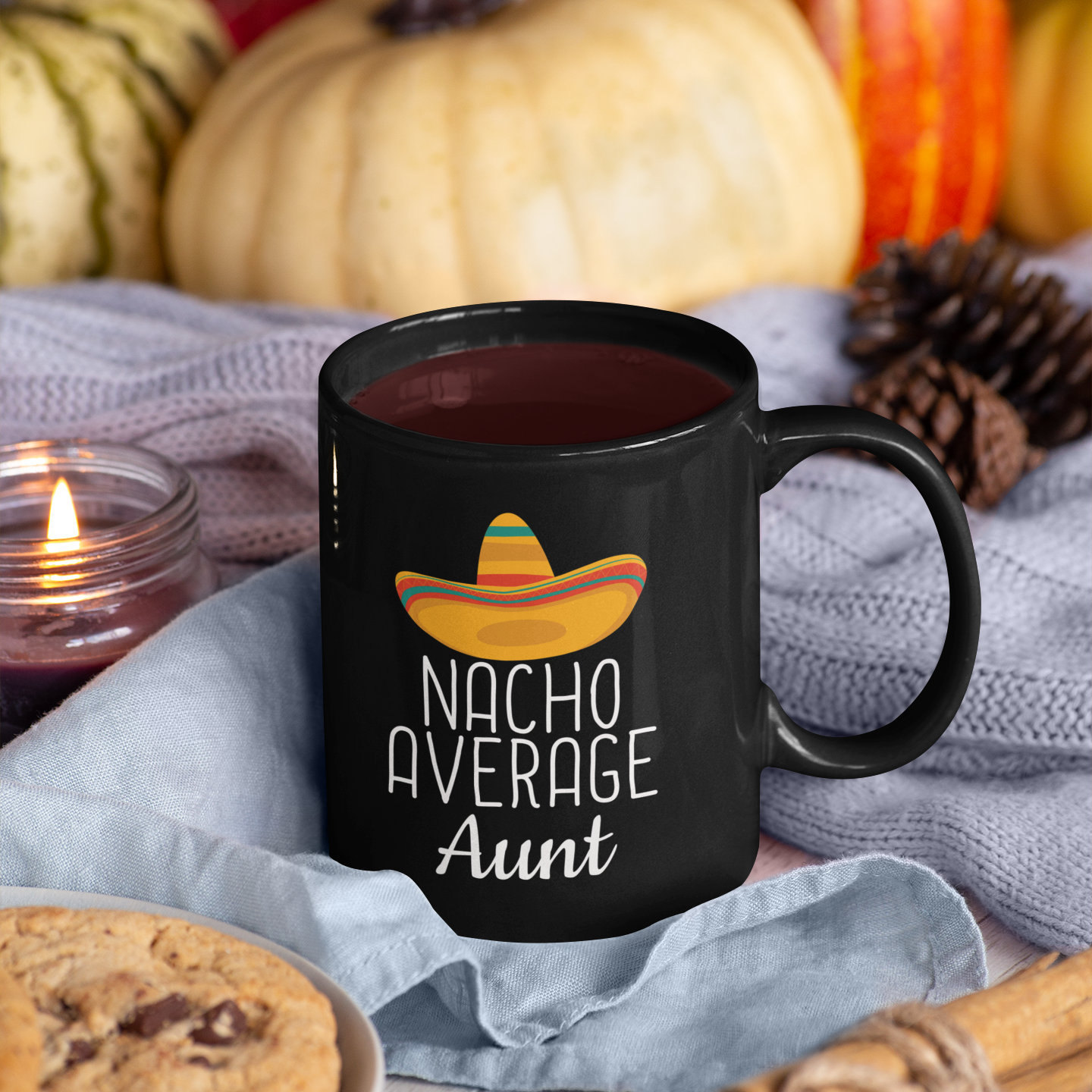 Aunt Gifts Nacho Average Aunt Mug Funny Aunt Gift Idea | Etsy