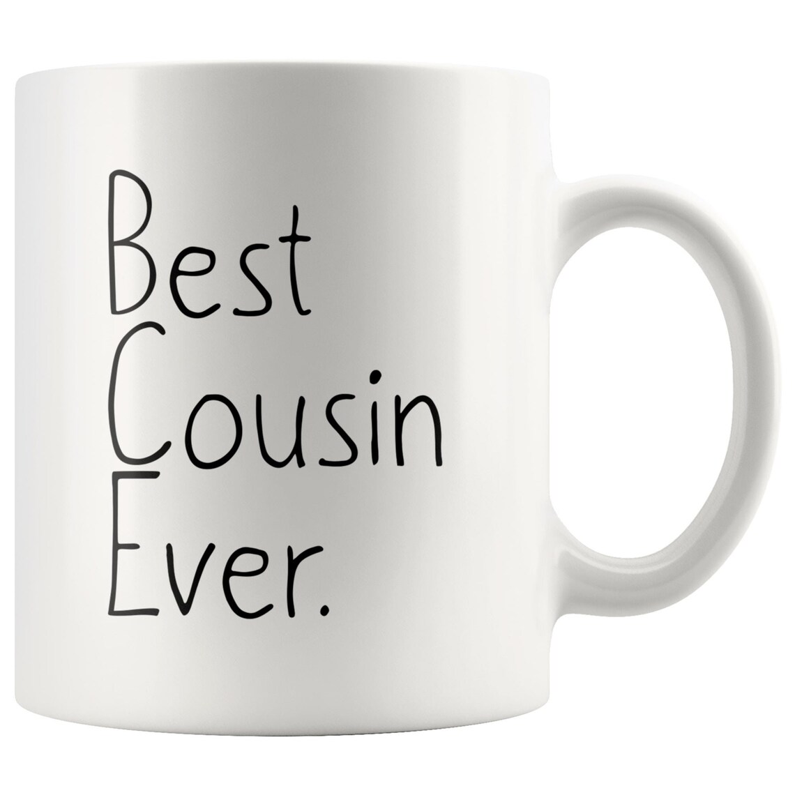Unique Cousin Gift: Best Cousin Ever Mug Cousin Kid Christmas - Etsy