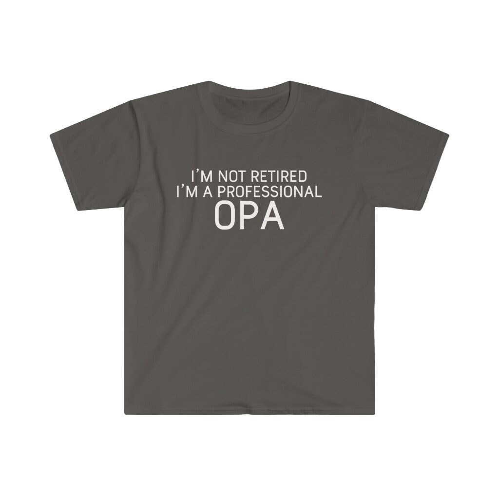Opa Gift Funny Opa Shirt Gift for Opa Tshirt New Opa Shirt | Etsy