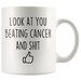 Cancer Survivor Gifts for Men and Women, Cancer Survivor Mug, Beating ...