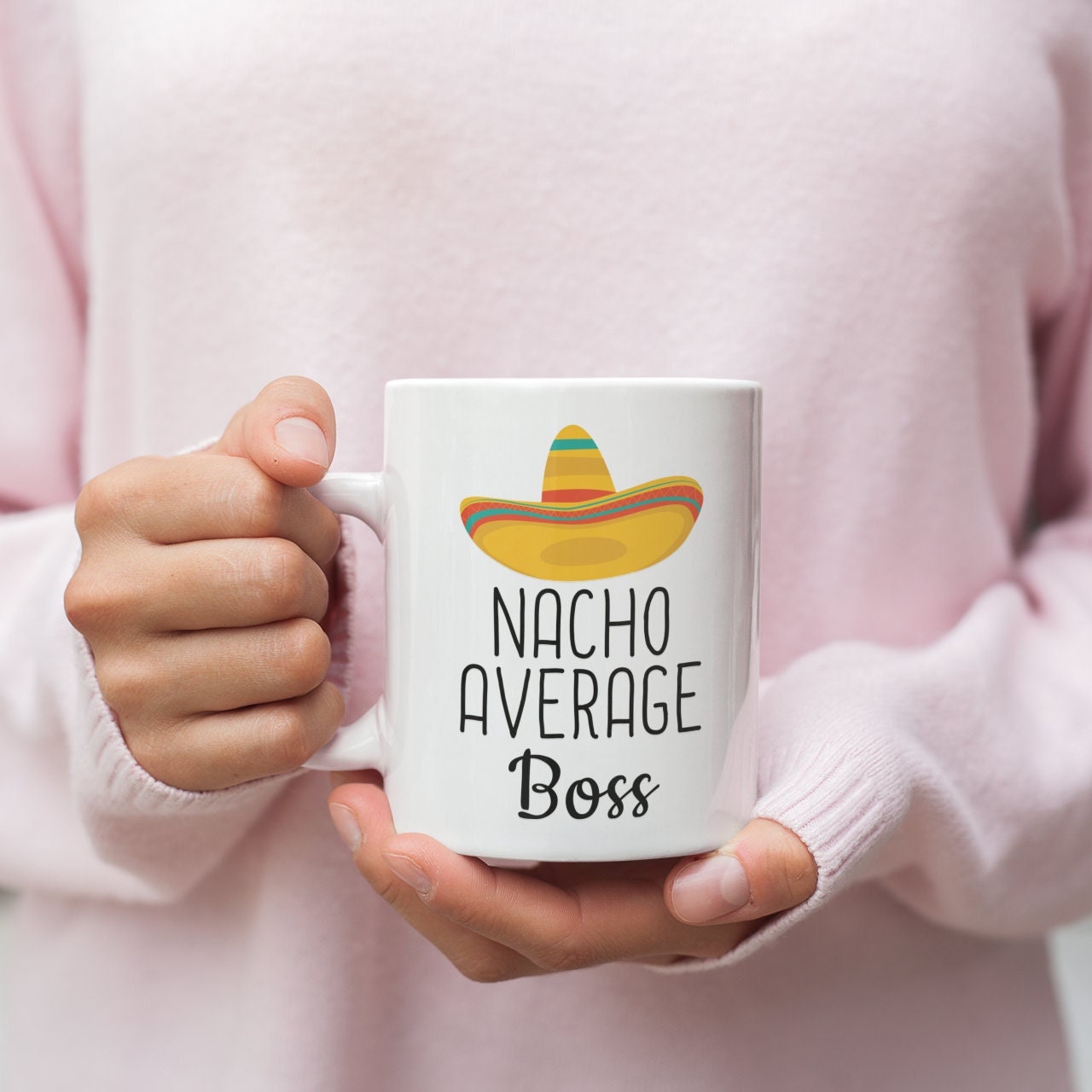 Funny Boss Gift Funny Boss Mug Boss Mugs Nacho Average Boss - Etsy