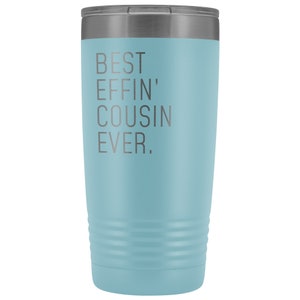Cousin Gift, Best Cousin Gift, Gift for Cousin, Cousin Birthday Gift, Insulated Tumbler ...