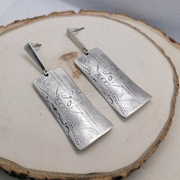 Shield Earrings - Etsy