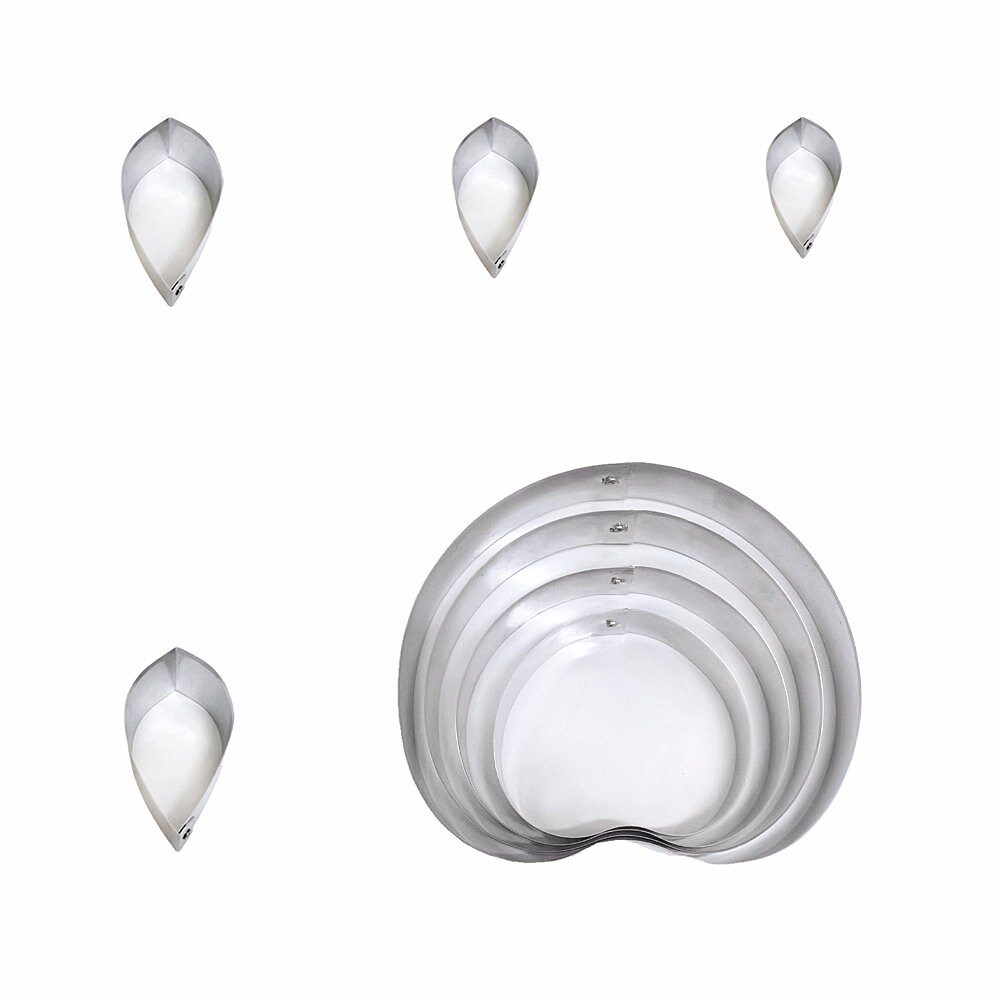 Lotus Full Set Cutters Fondant Sugar Flower Cutters Baking Cake ...
