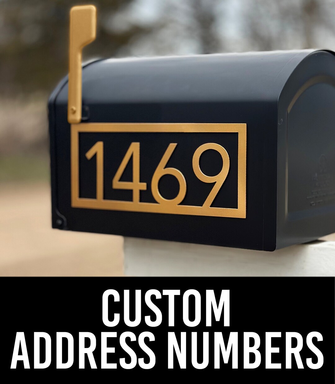 Custom Address Number Sign - Etsy