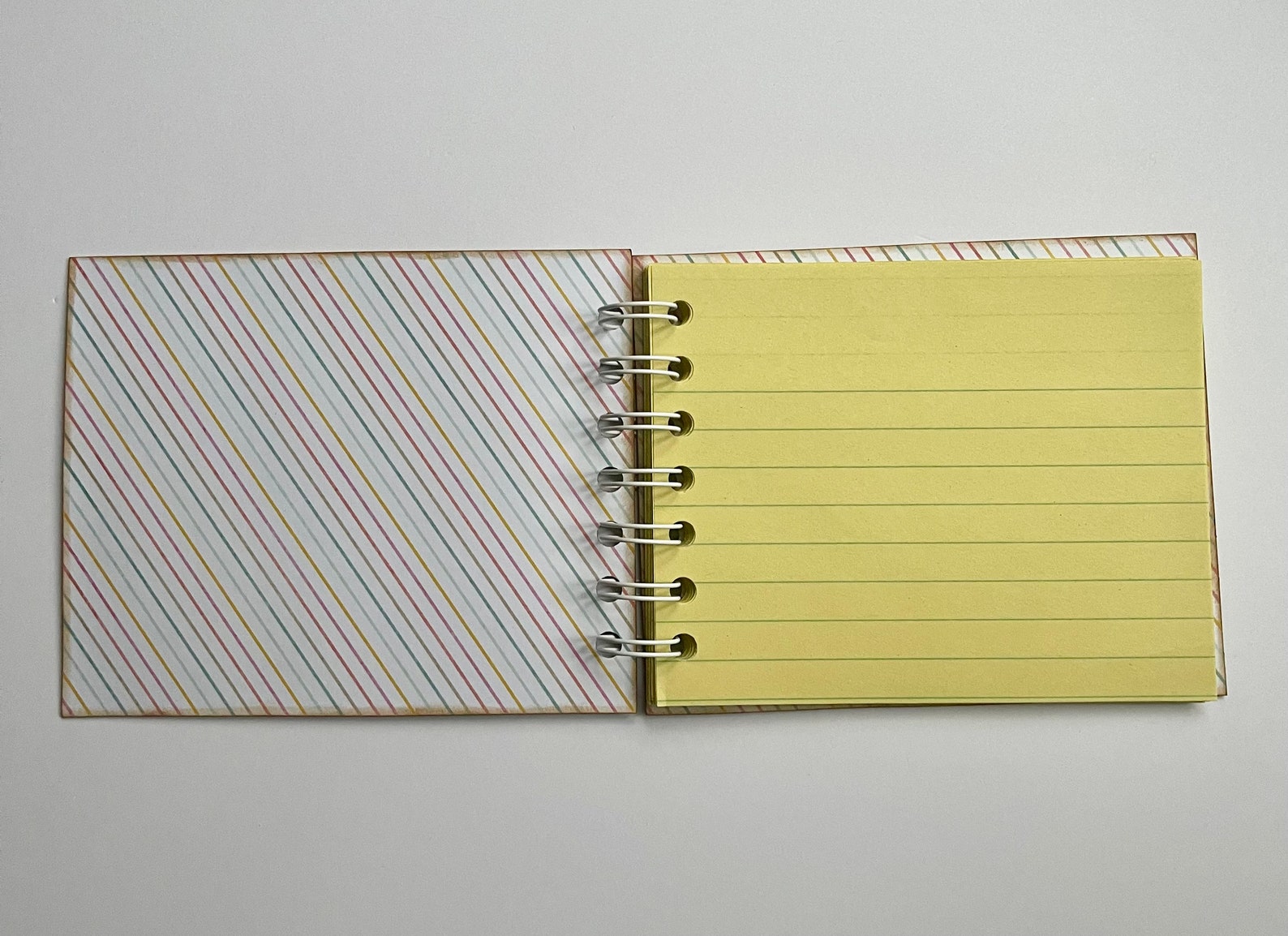 Blank Notebook/journal Spiral Bound, Collage Cover, Blank Book, Notepad ...