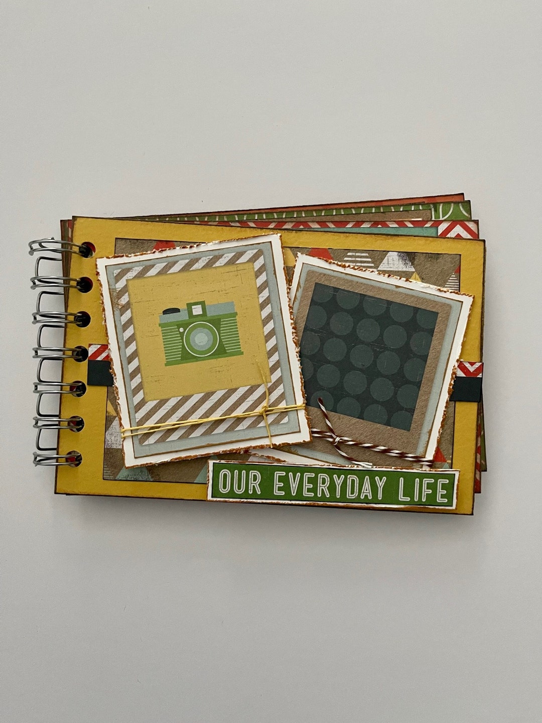 Photo Album - 4x6, Scrapbook, Handmade, Photo Album, Journal, Family ...