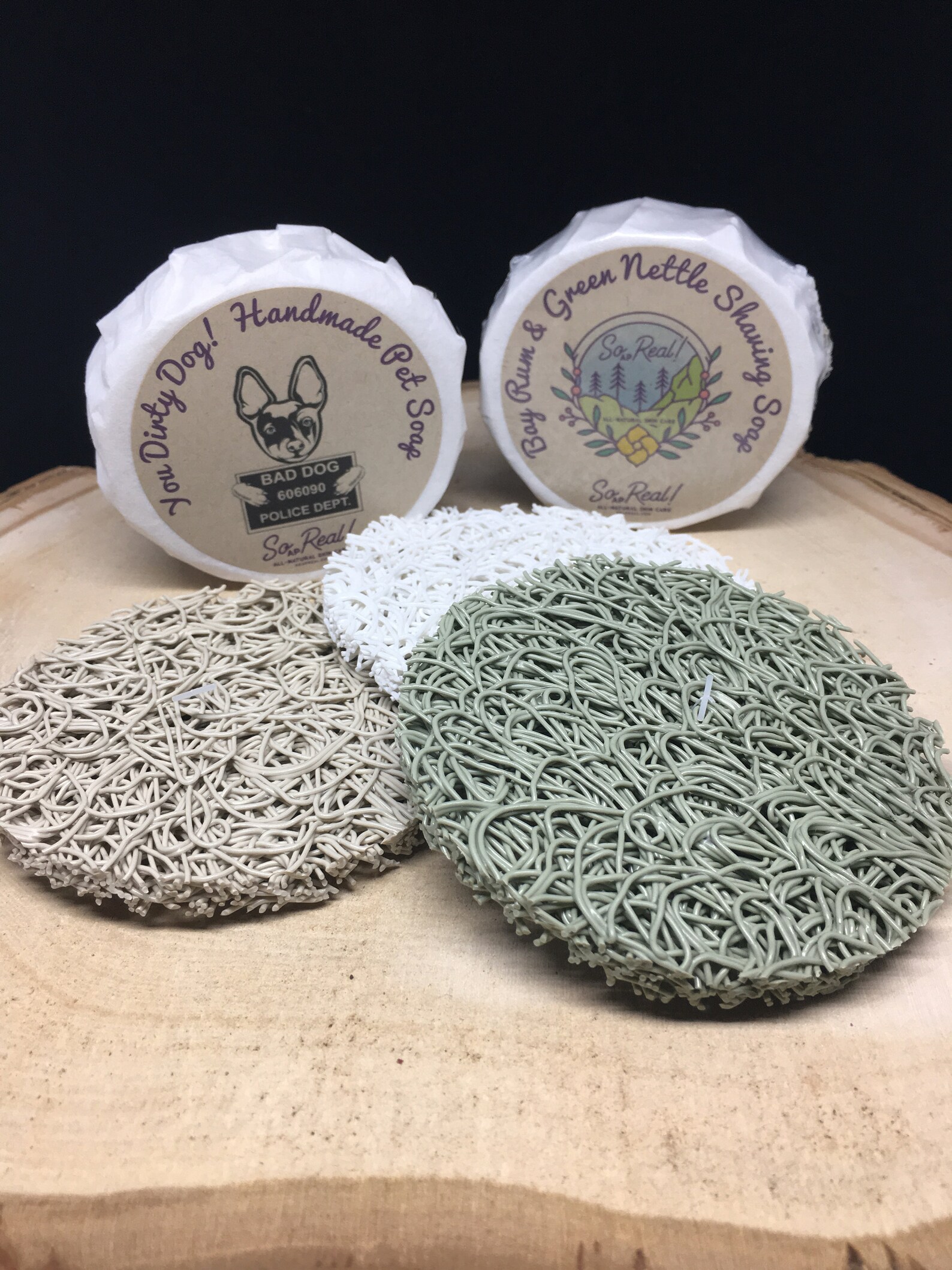 SOAP LIFT® Round-a-bouts Bone White Sage Soap Dish Soap - Etsy