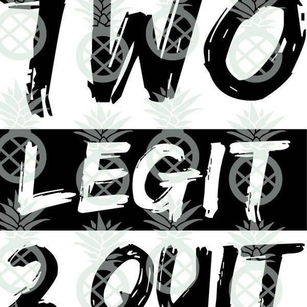 Too Legit to Quit - Etsy