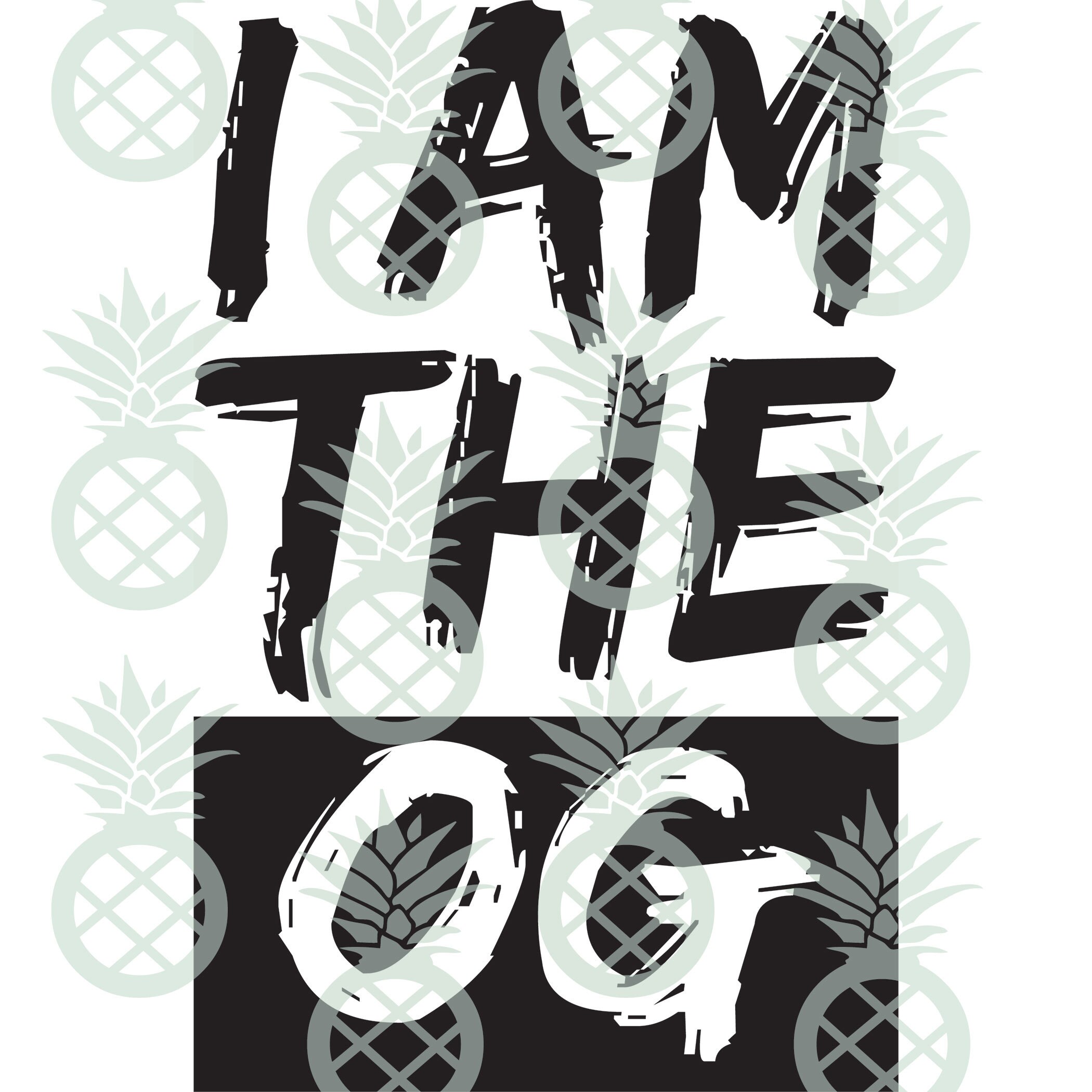 I Am the OG Cut File | Cricut, Silhouette, 1st Birthday, Biggie, B.I.G ...