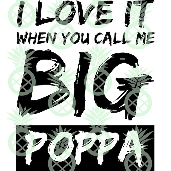Big Poppa - Etsy