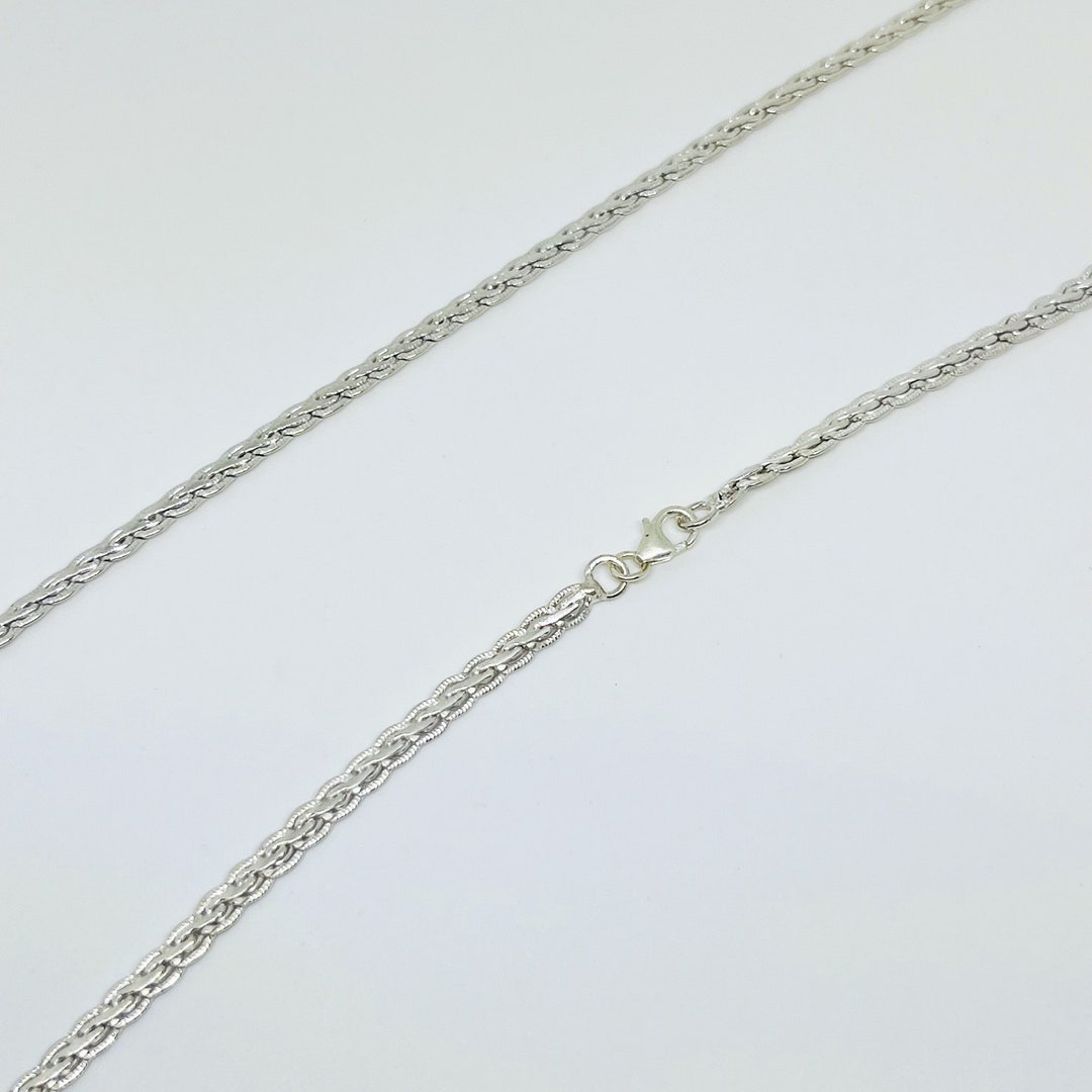 Amazing 925 Sterling Silver Designer Chain Silver Jewelry Chain for ...