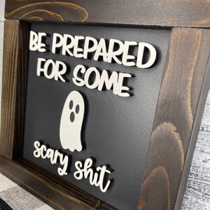 Halloween Bathroom Sign, Funny Halloween, Neutral Halloween Décor ...