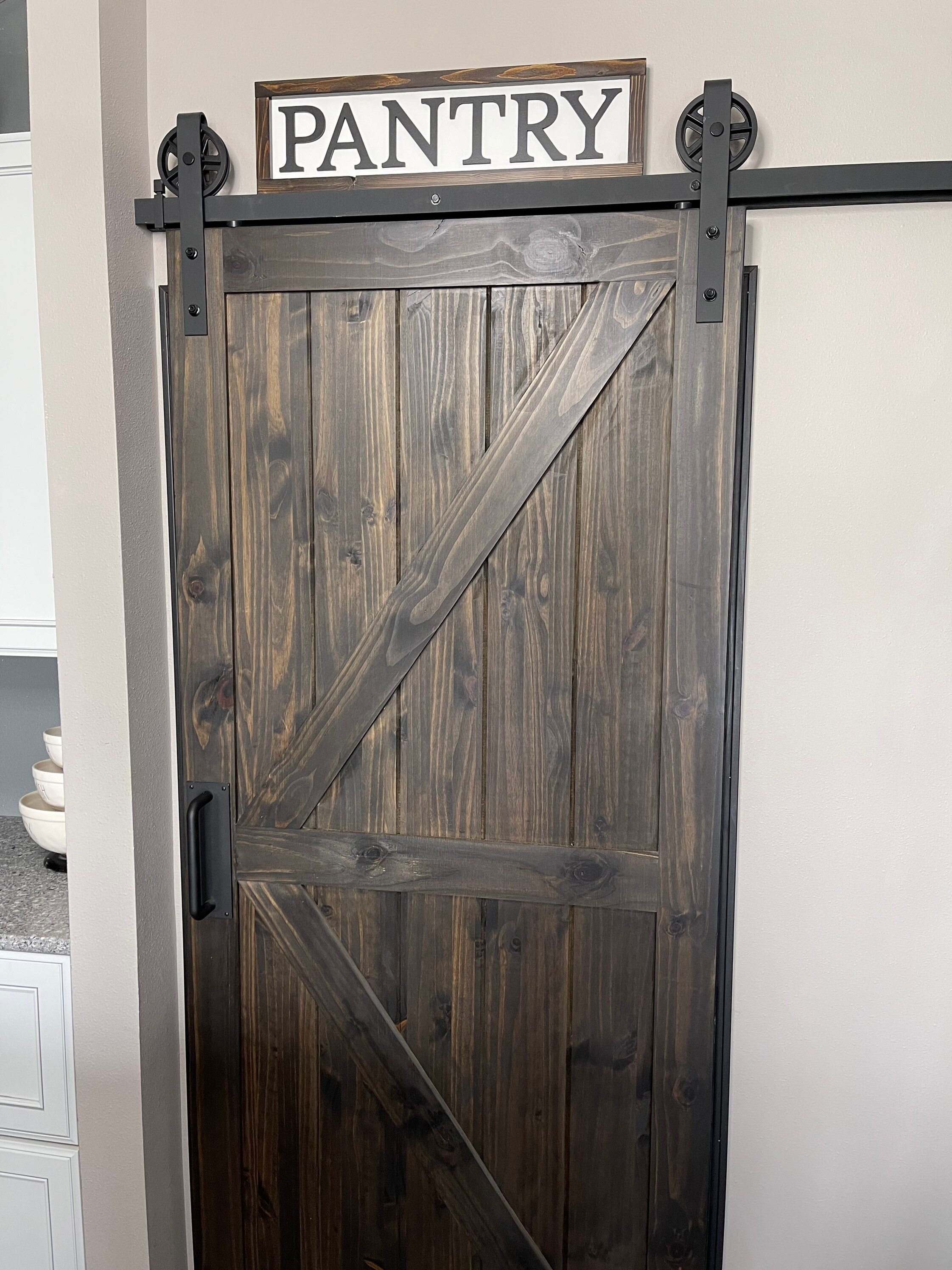 Kitchen Pantry Sign Rustic Farmhouse Decor 3D Raised Laser | Etsy