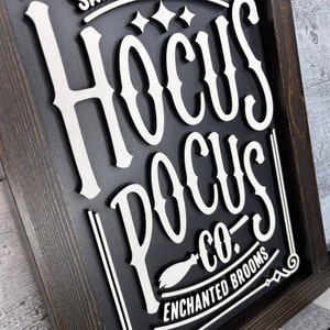 Hocus Pocus Sign, Halloween Sign, Neutral Halloween Décor, Kitchen ...