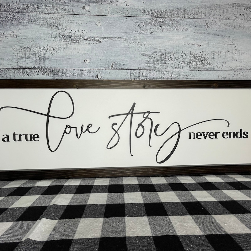Love Story Never End - Etsy