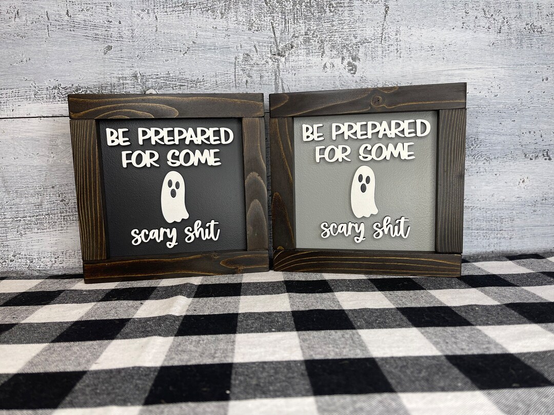 Halloween Bathroom Sign, Funny Halloween, Neutral Halloween Décor ...