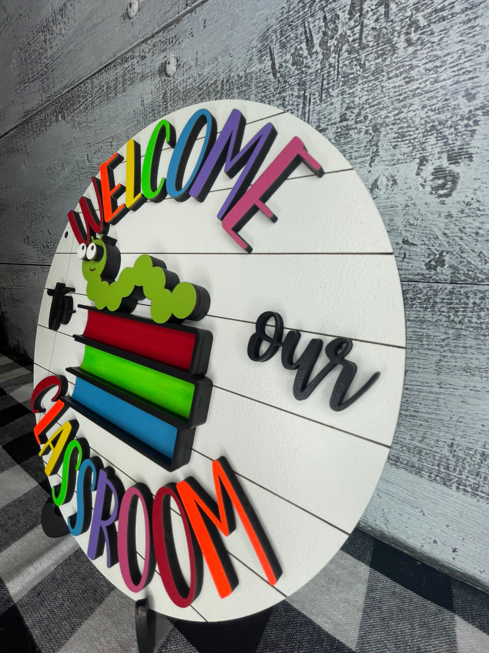 Welcome to Our Classroom Teacher Gift Teacher Sign - Etsy