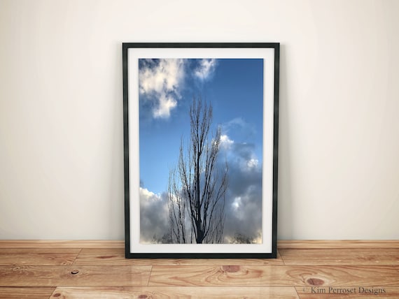 Tree Art Print Digital Download Nature Tree Wall Art | Etsy