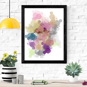 Color Splashes Printable Wall Art, Home Decor, Wall Art Prints ...