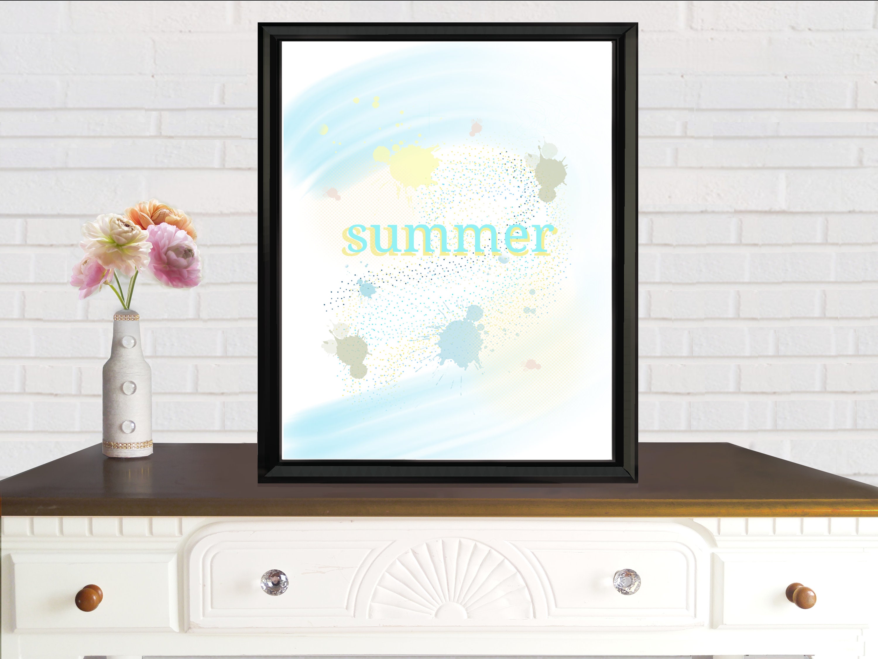 Summer Printable Wall Art, Home Decor, Wall Art Prints, Printable ...