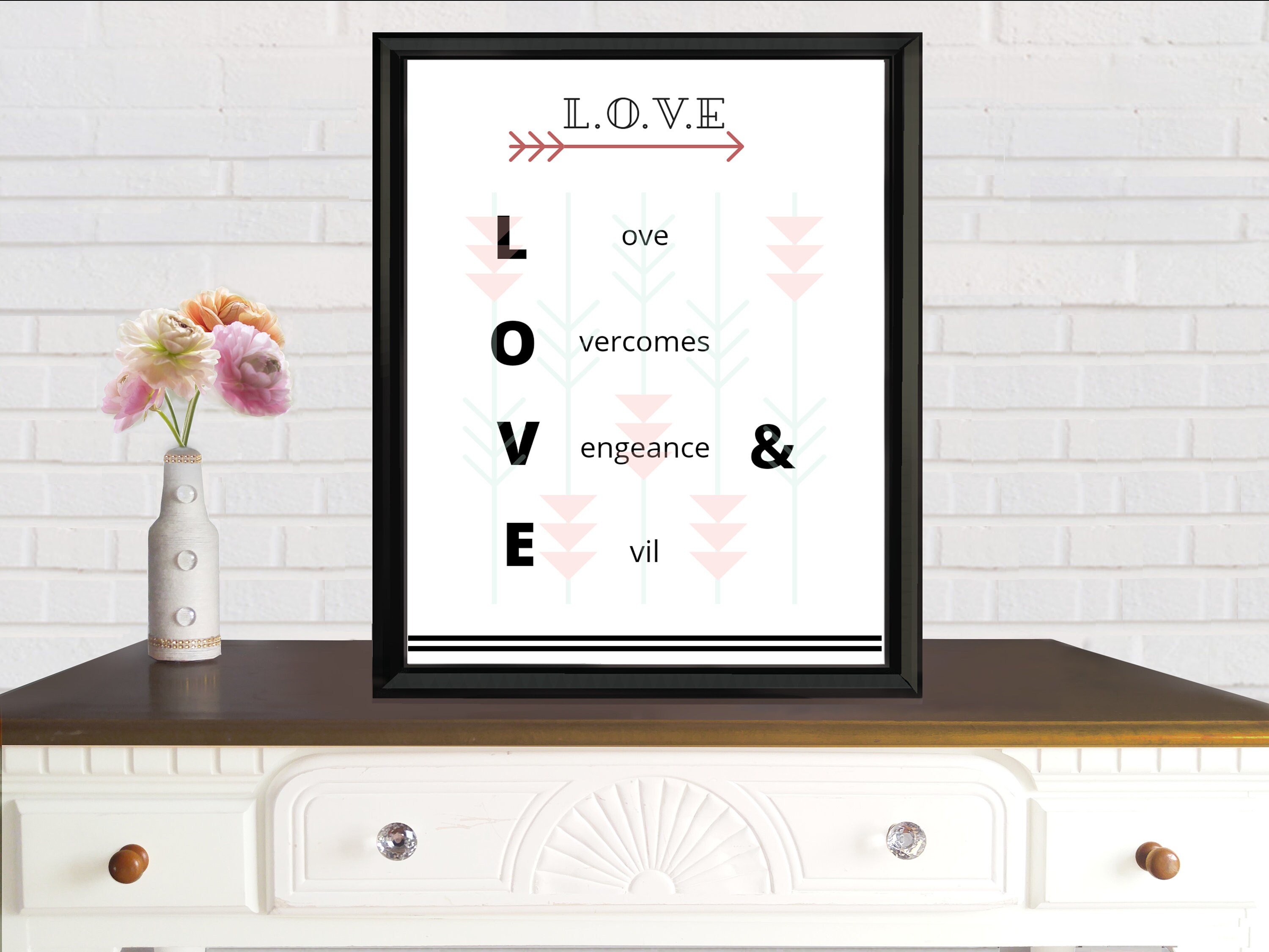 Love Printable Wall Art, Home Decor, Wall Art Prints, Printable Quotes ...