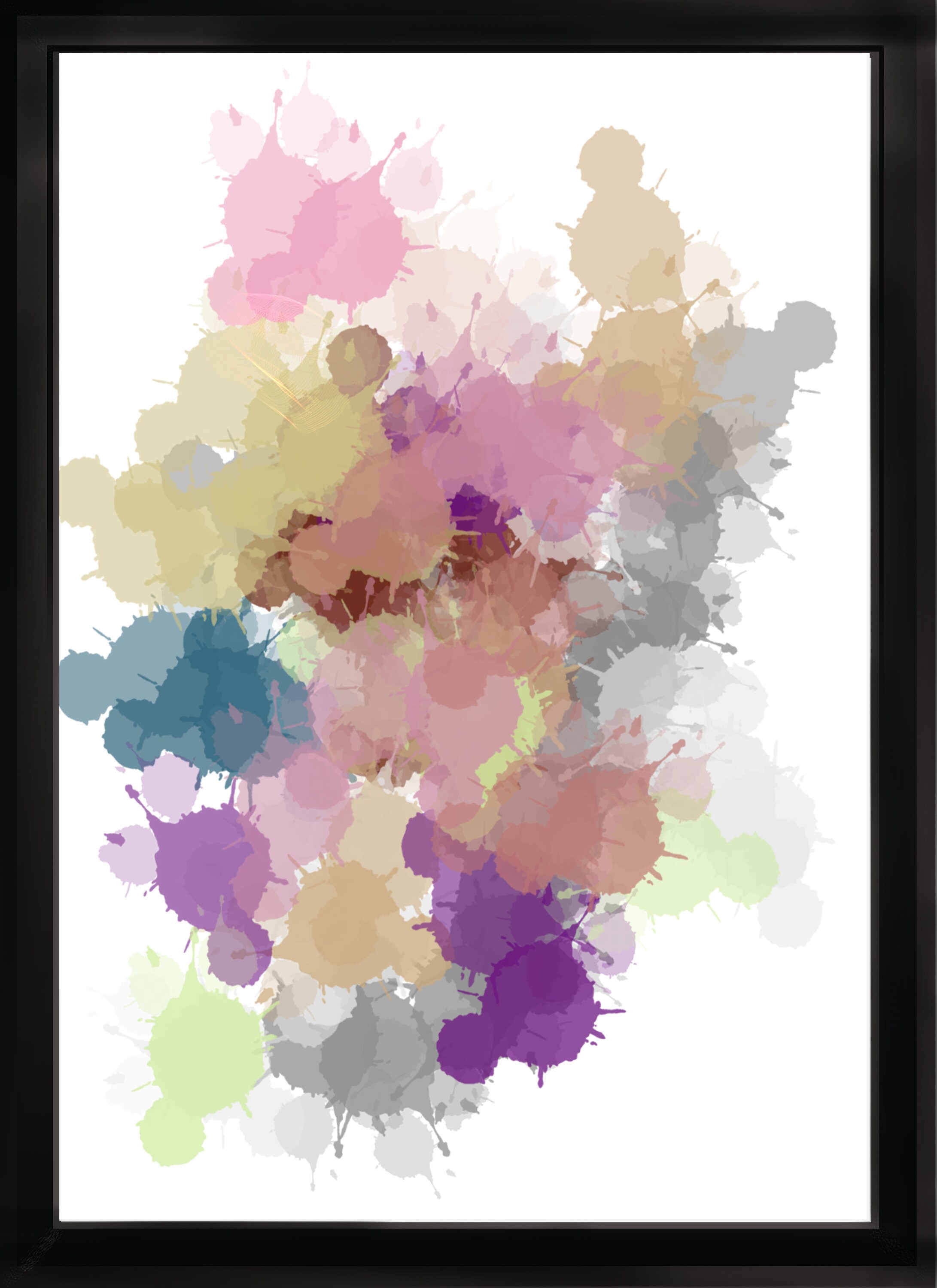 Color Splashes Printable Wall Art Home Decor Wall Art - Etsy