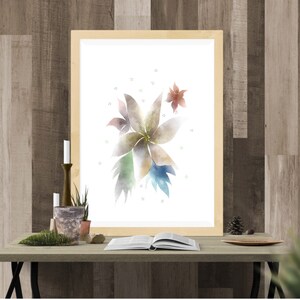 Open Flowers Printable Wall Art, Home Decor, Wall Art Prints, Printable ...