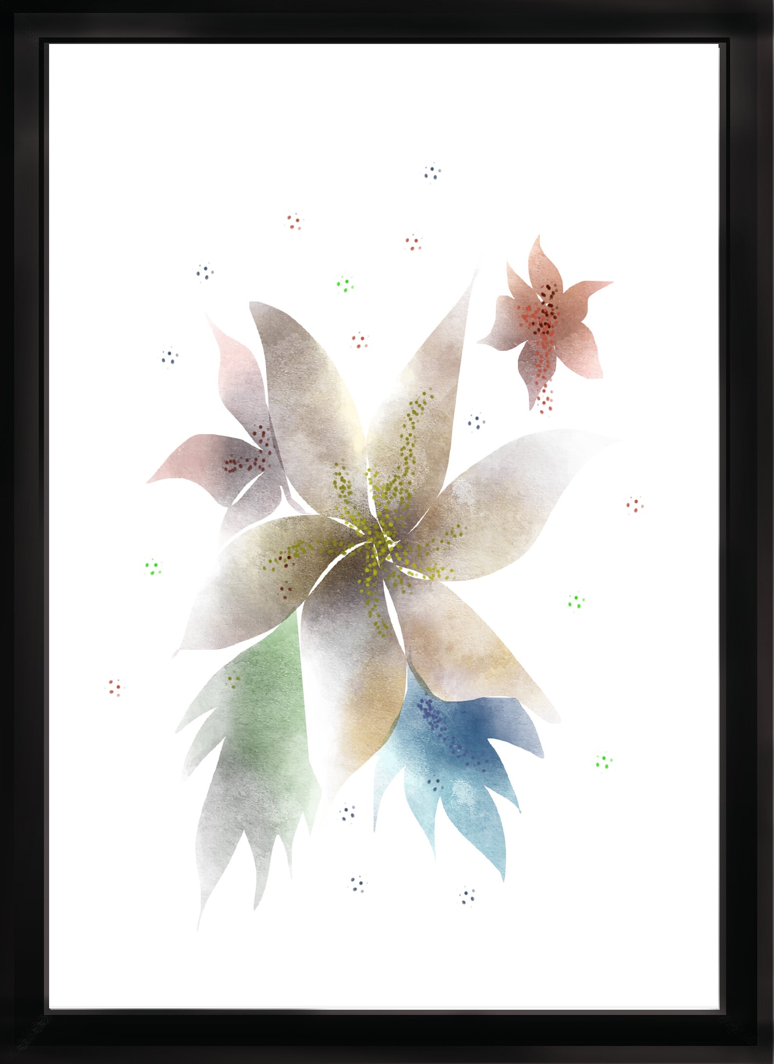 Open Flowers Printable Wall Art Home Decor Wall Art Prints - Etsy