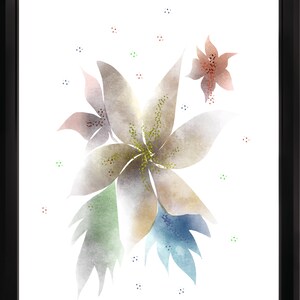 Open Flowers Printable Wall Art, Home Decor, Wall Art Prints, Printable ...