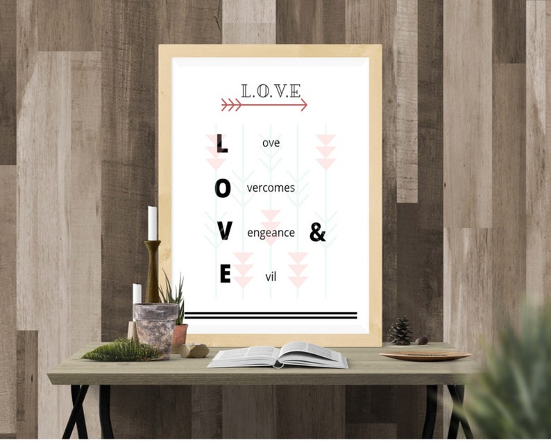 Love Printable Wall Art, Home Decor, Wall Art Prints, Printable Quotes ...