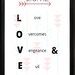 Love Printable Wall Art, Home Decor, Wall Art Prints, Printable Quotes ...