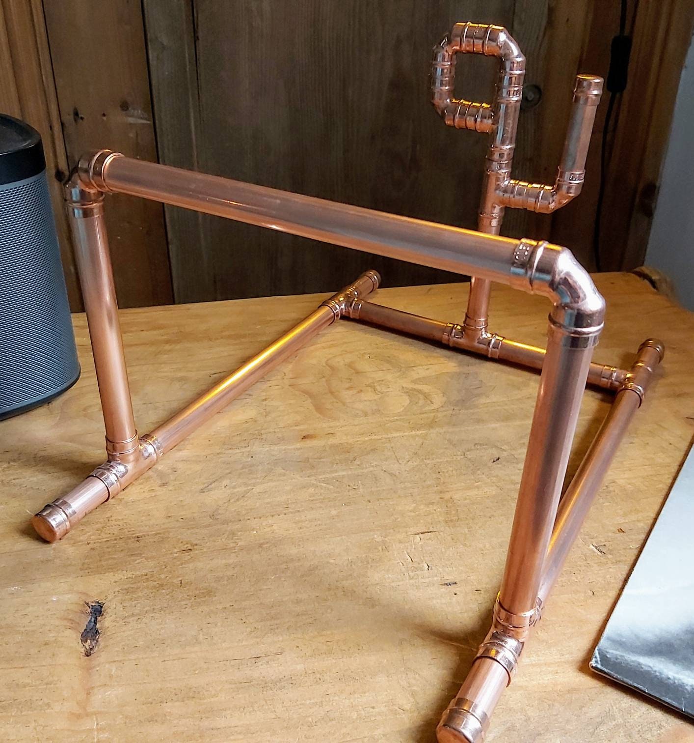 12 Vinyl Storage Rack. Copper Pipe. LP Storage. Record | Etsy