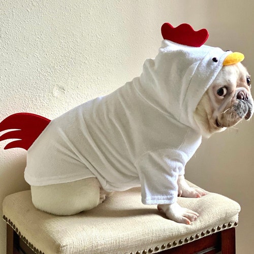 Dog Cat Pet Puppy Rooster Chicken Hen 3D Tail and Comb Hooded - Etsy