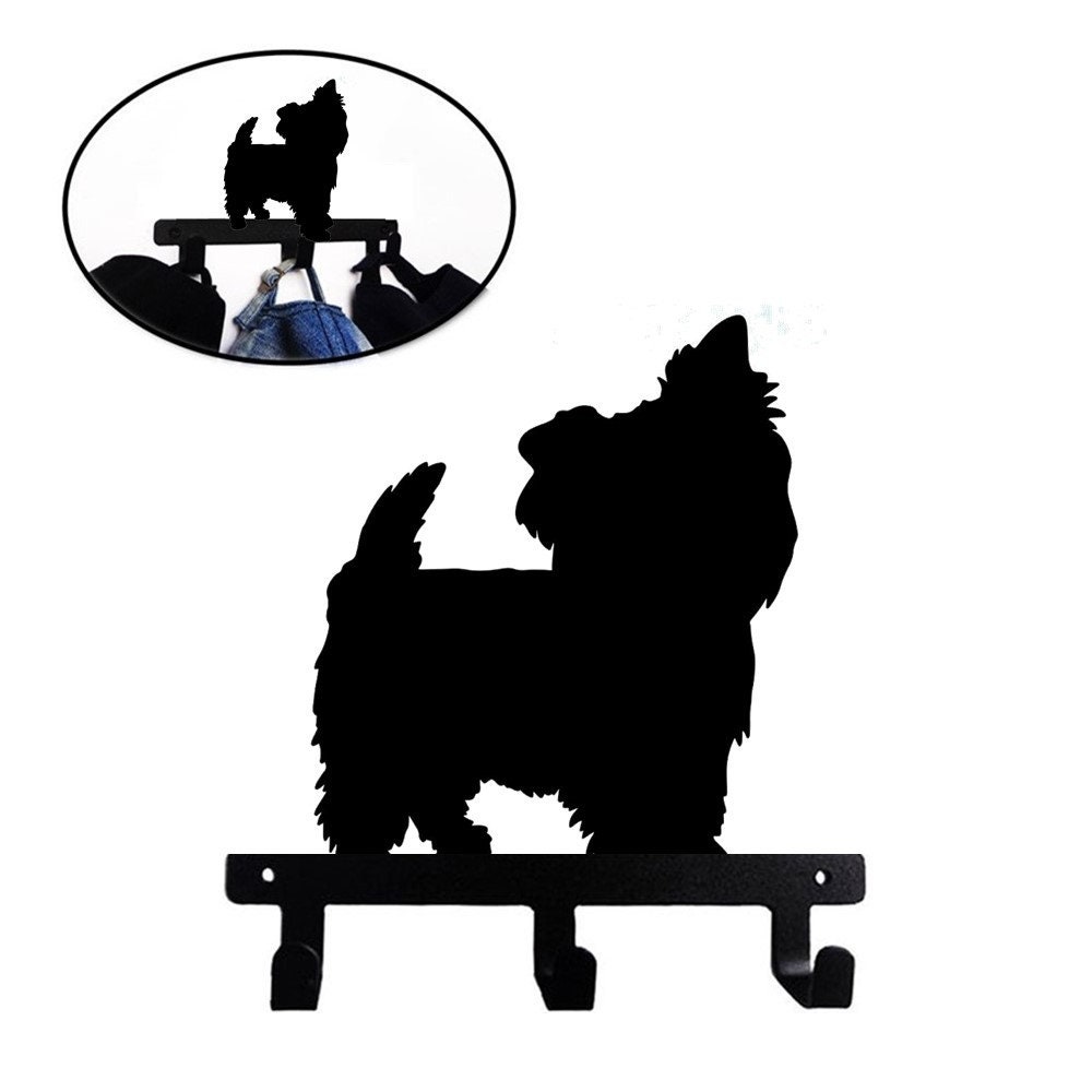Yorkshire Terrier Yorkie Portrait Shape Wall Mount Metal - Etsy